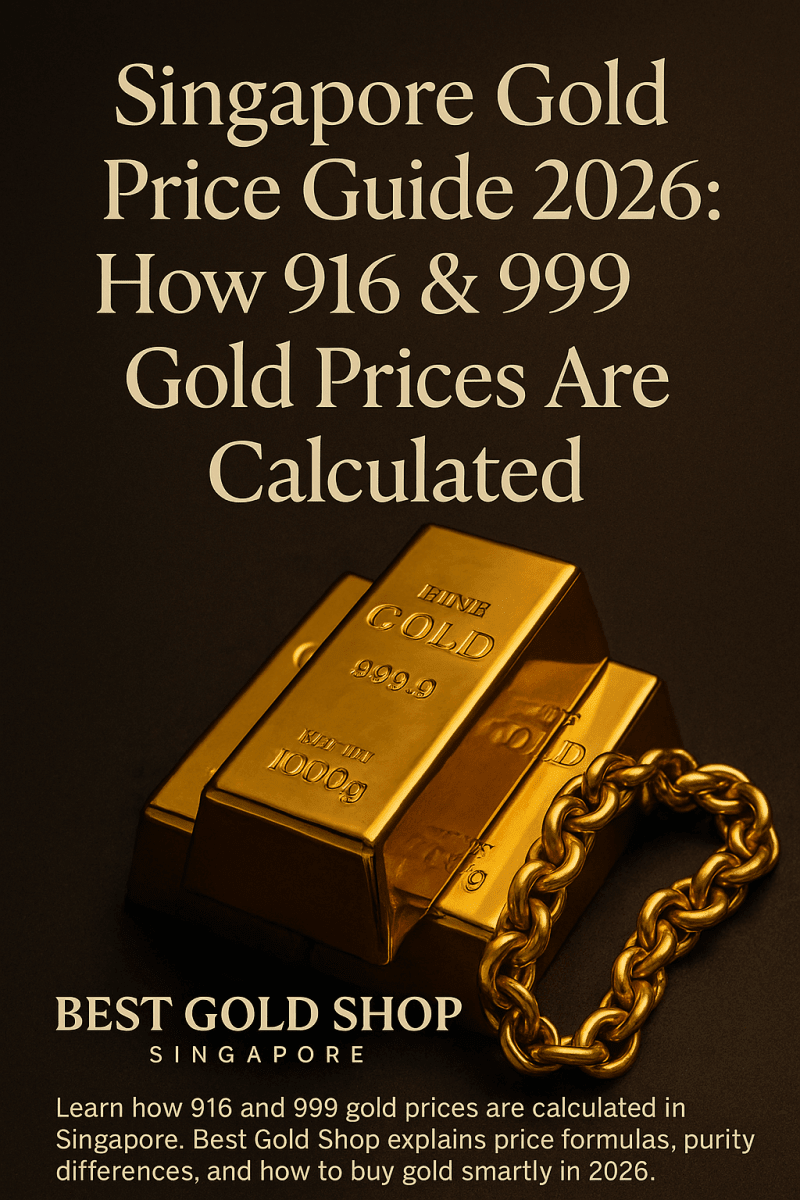 Gold Price Singapore 2026 | 916 & 999 Guide – Best Gold Shop